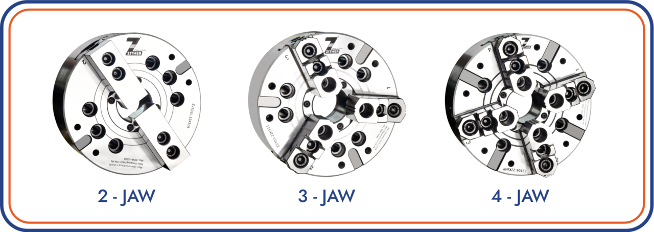 Power Chuck A-TYPE - Thru-Hole (Open Center) | Zither Chucks