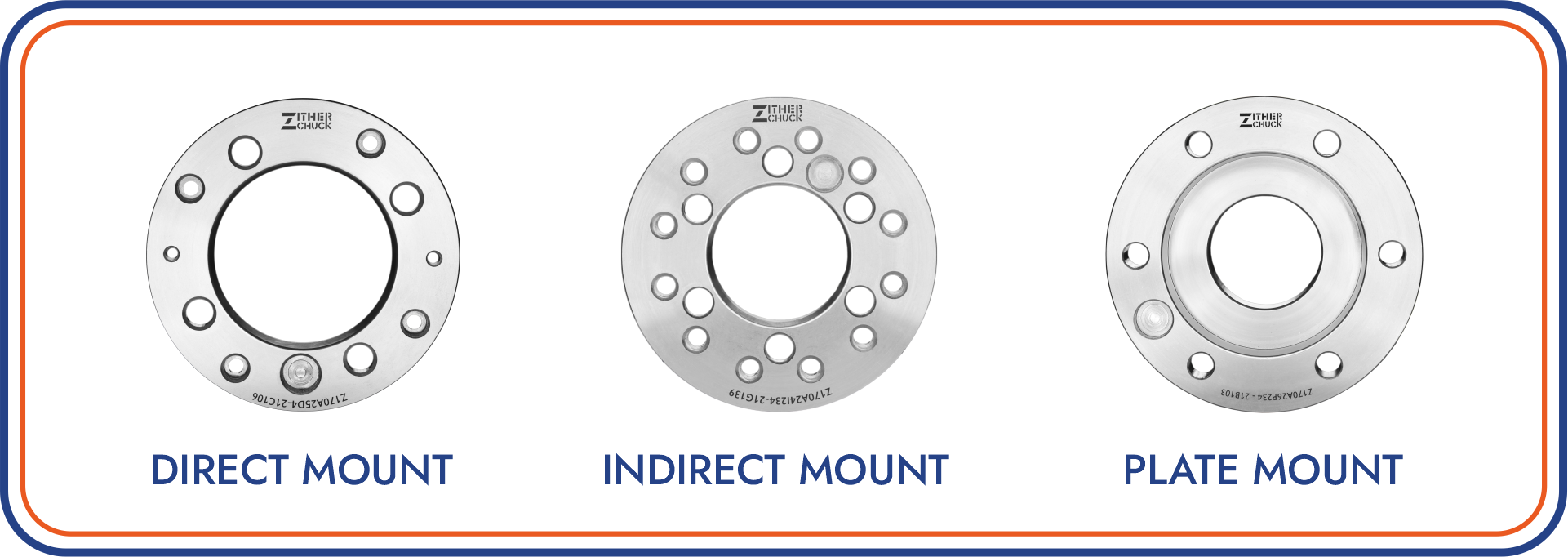 Adapter Plates/Mounting Flanges - Power Zither Chucks